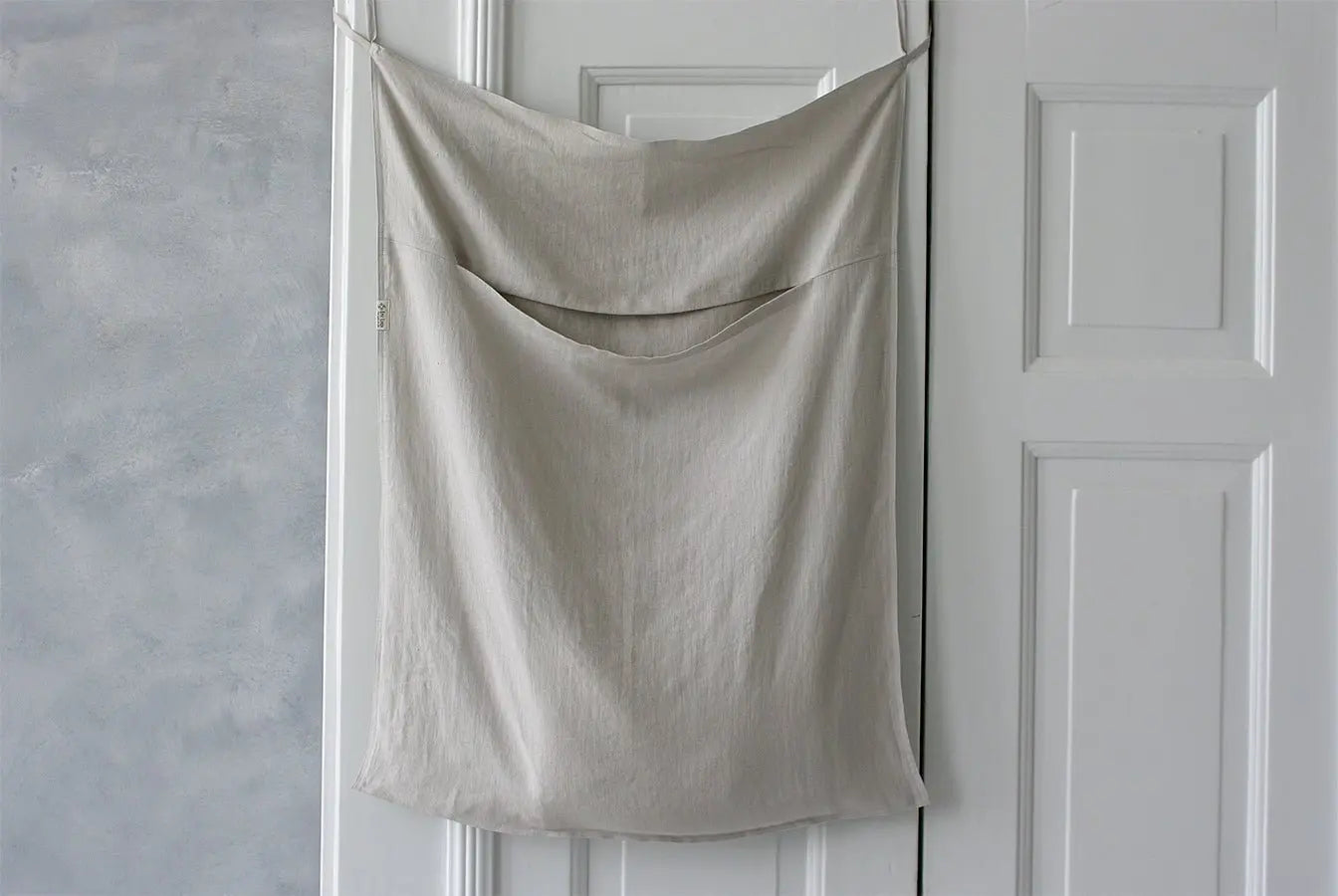 Hanging Linen Laundry Bag - Epic Linen