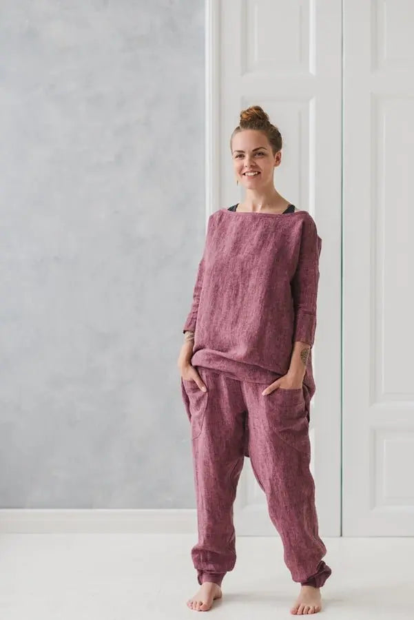 Linen Pants Capri - Epic Linen